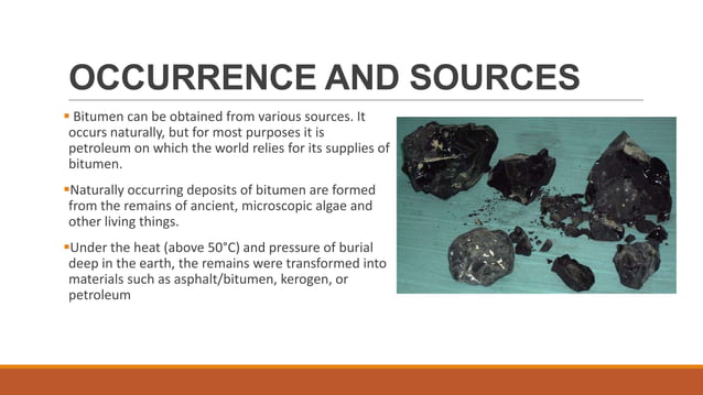 Aging of bitumen | PPTX | Chemistry | Science
