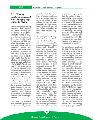 Aging population challenges in africa distribution | PDF