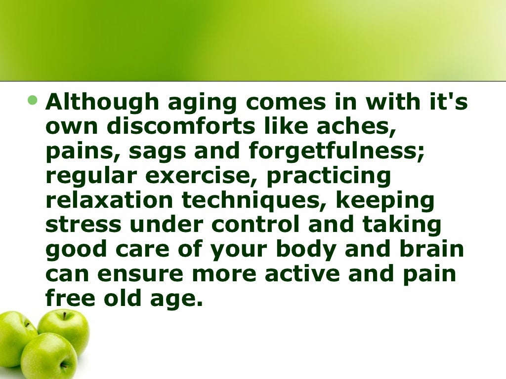 Aging Powerpoint