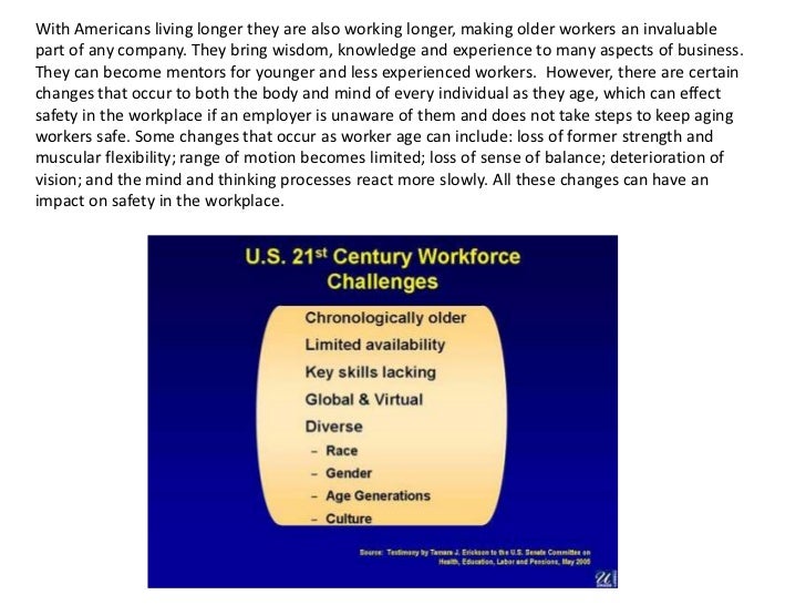 Aging workforce 1