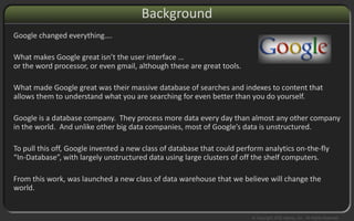 Aginity Big Data Research Lab V3 | PPT