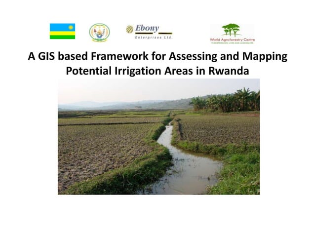 A gis based framework for assessing and mapping potential irrigation ...