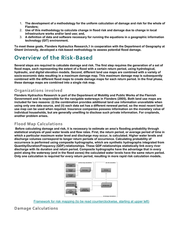 A GIS for Flood Risk Management in Flander.docx | Europe Travel | Travel Locations