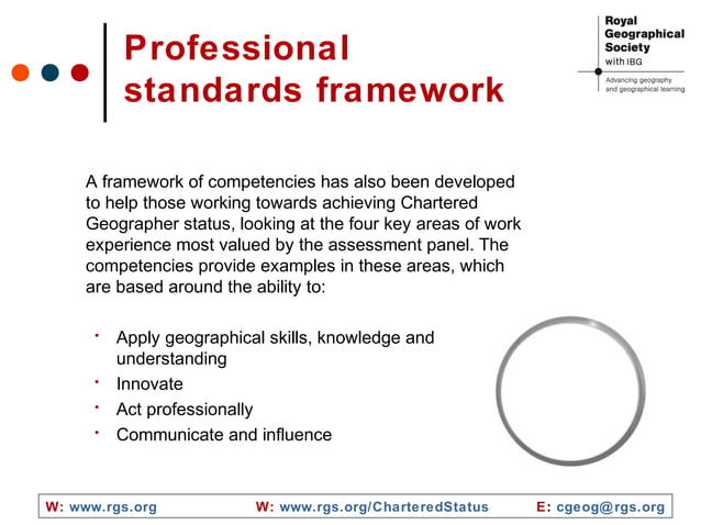 RGS: Geospatial Career development - Mike Cottrill and Lucy Allen | PPT