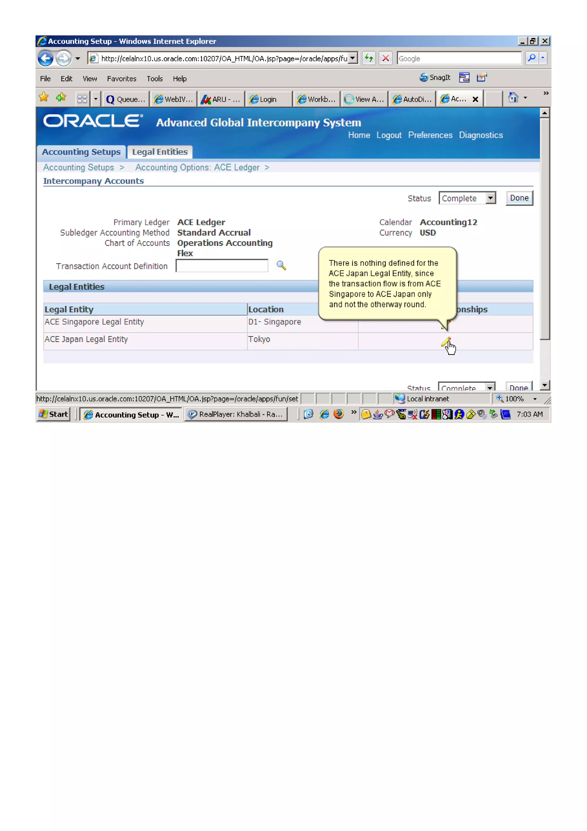 AGIS Setup White Paper from Oracle with Screen Shots and Explanation. | PDF