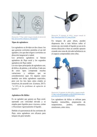 Agitación y mezclado | PDF