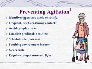 Agitation and Aggression | PPTX