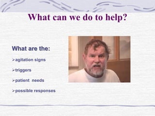 Agitation and Aggression | PPTX