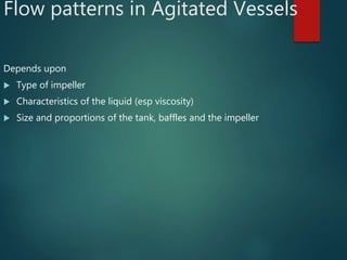 Agitaion and mixing | PPTX