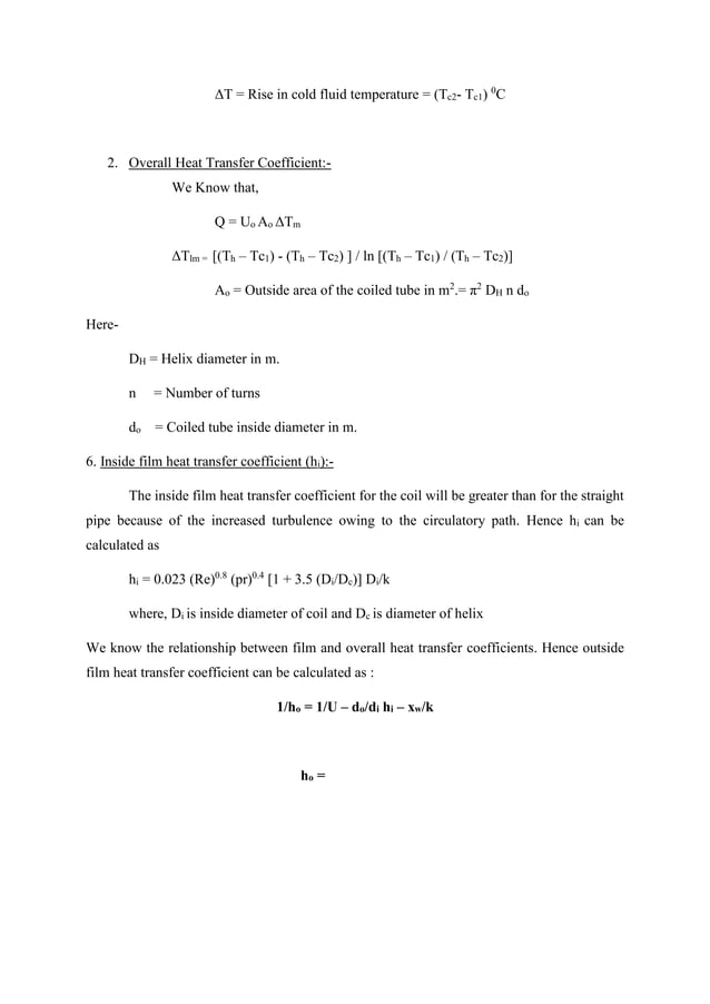 Agitated Vessel | DOCX | Chemistry | Science