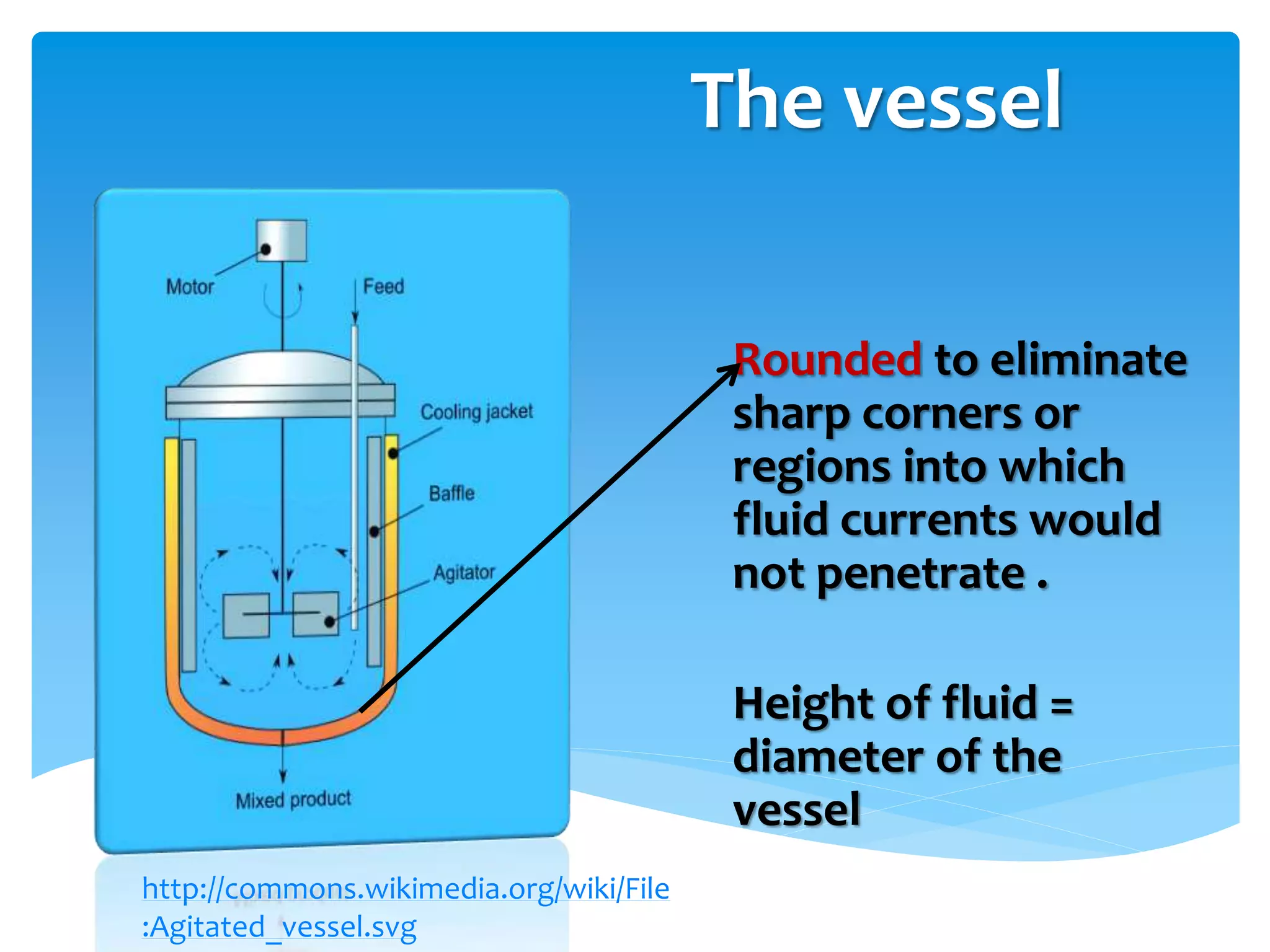 Agitated vessel Design | PPTX