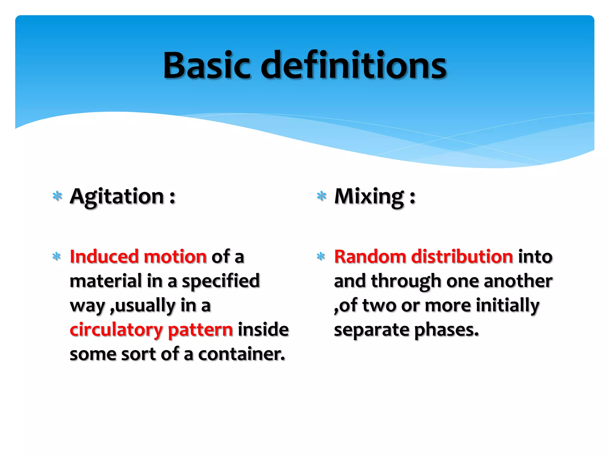 Agitated vessel Design | PPTX