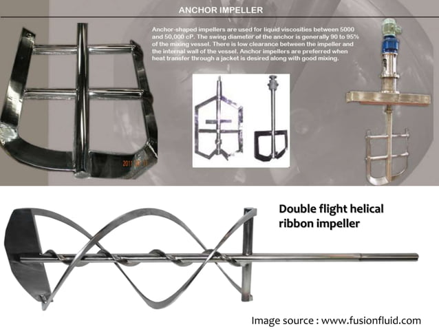 Agitated vessel Design | PPTX | Chemistry | Science