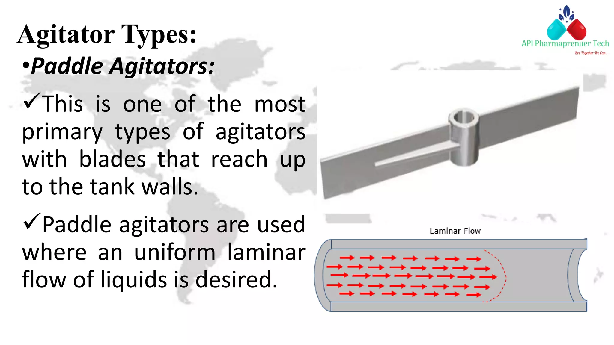 Agitator types, application & function, No. of agitator calculation | PPTX