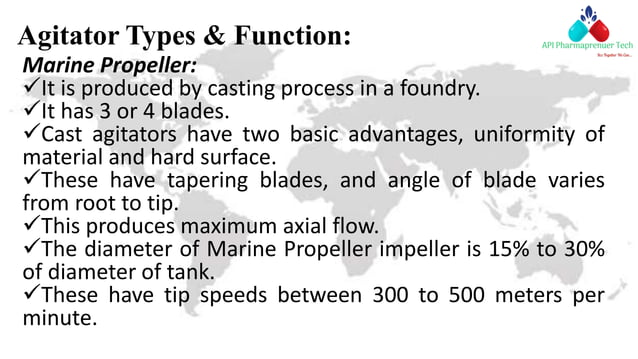 Agitator types, application & function, No. of agitator calculation | PPTX