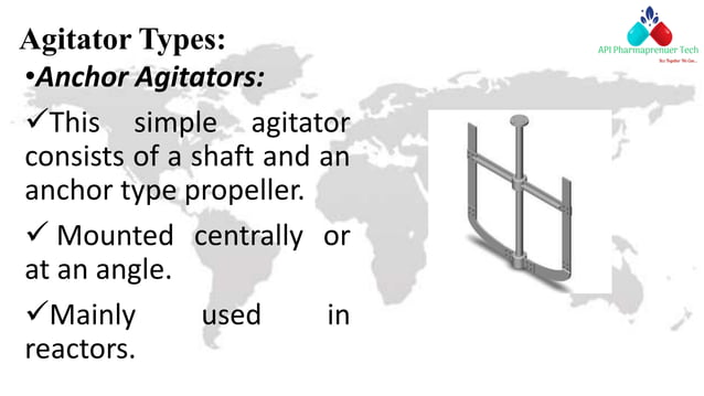 Agitator Types Application And Function No Of Agitator Calculation