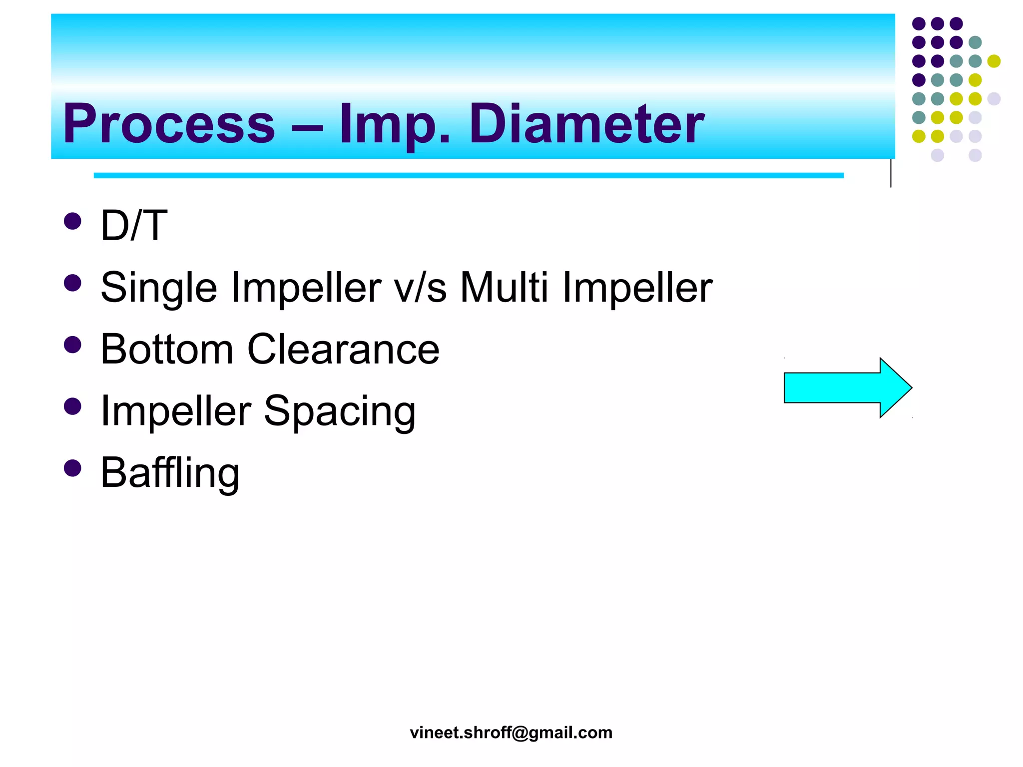 Agitator design and selection | PPT