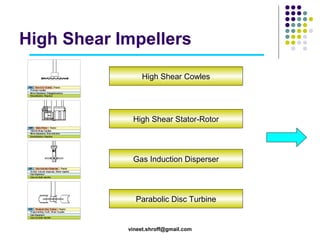 Agitator design and selection | PPT