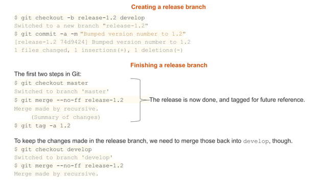 A Git Workflow Model or Branching Strategy | PDF