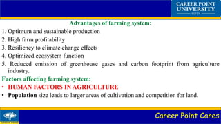AGL604 (Farming System and Sustainable Agriculture) | PPTX