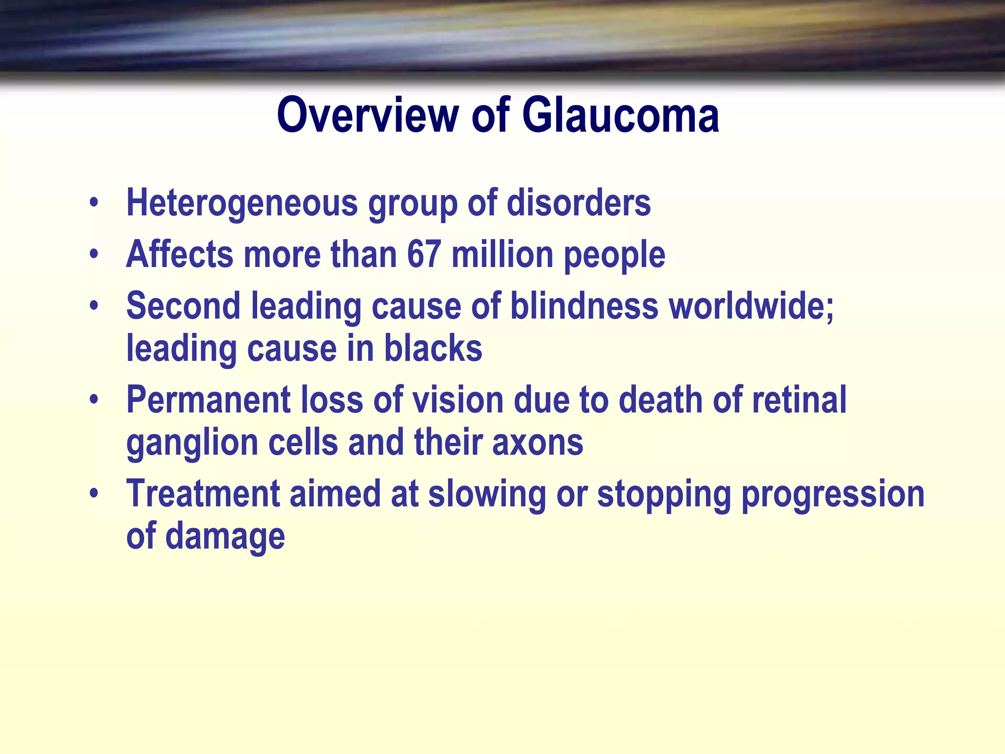 glaucoma slides | PPTX