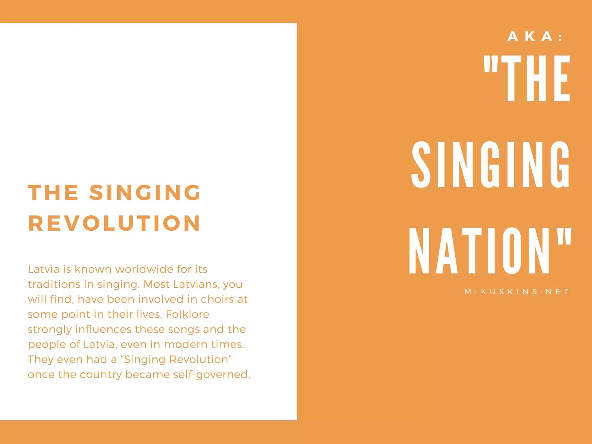 A Glimpse into Latvian Culture: The Nationwide Song and Dance ...