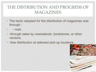 A glimpse into magazines | PPT