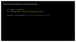 A glimpse into protocols with associated type and type erasure | PPT