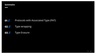 A glimpse into protocols with associated type and type erasure | PPT