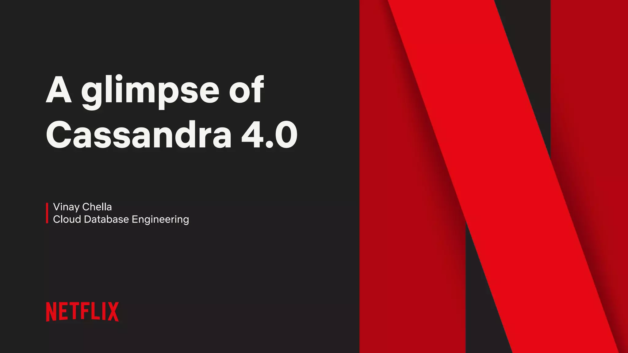 A Glimpse Of Cassandra 4 0 Features Netflix Pdf Databases Computer Software And Applications