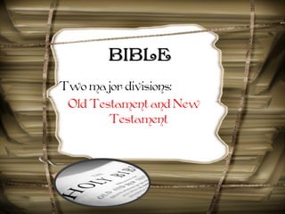 A glimpse of the bible | PPT