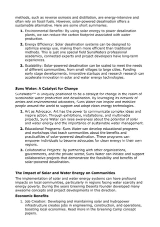 A Global Greening Initiative for Desalination_ Hydrogen and Water Production.pdf