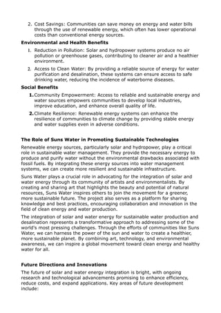 A Global Greening Initiative for Desalination_ Hydrogen and Water ...