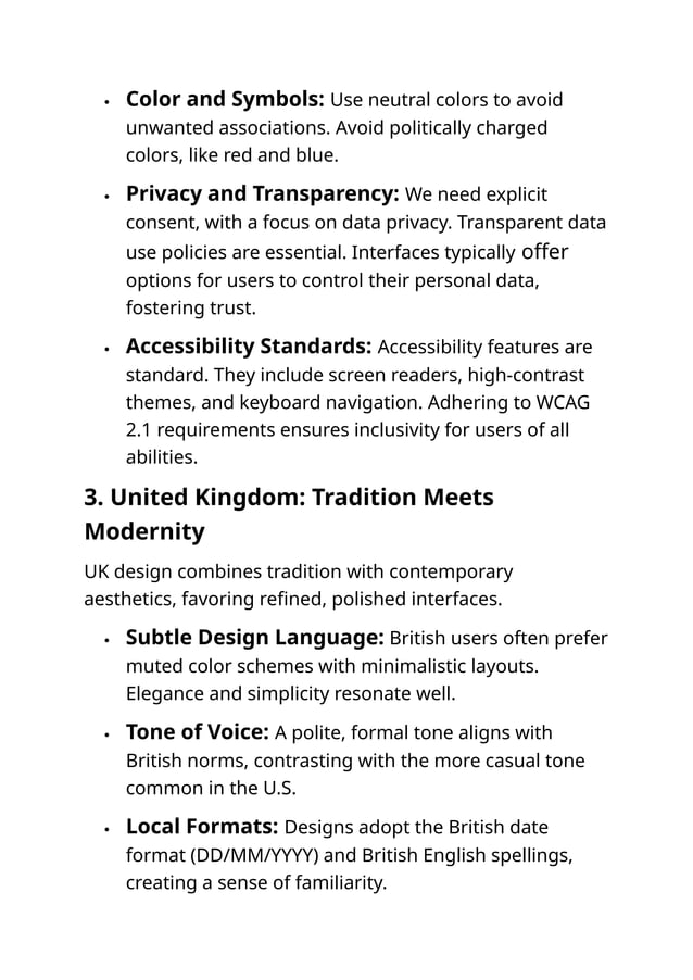 Cultural Sensitivity in UI/UX Design: A Global Perspective for 2025 | PDF