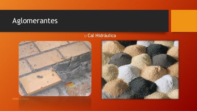 Aglomerados Exposición de Materiales