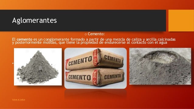 Aglomerados Exposición de Materiales