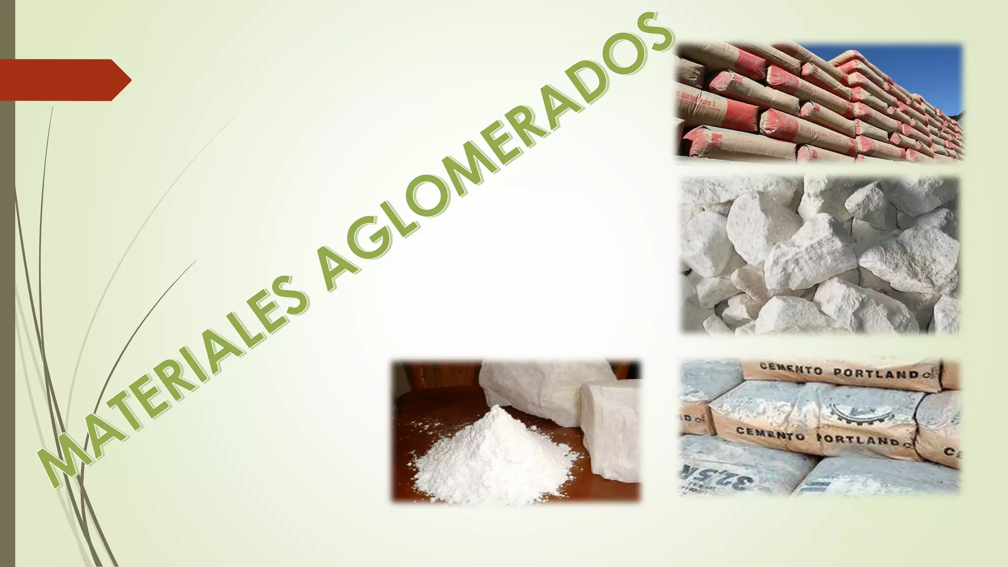 Aglomerantes | PDF