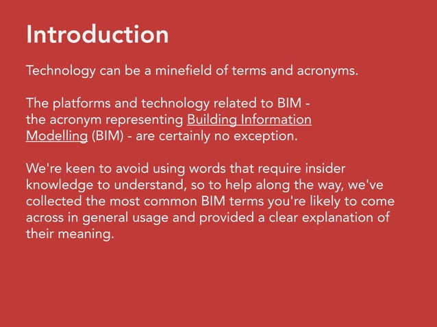 A glossary of BIM terminology | PDF | 3-D Graphics | Computer Software ...