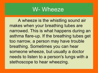 A Glossary Of Medical Words | PPT