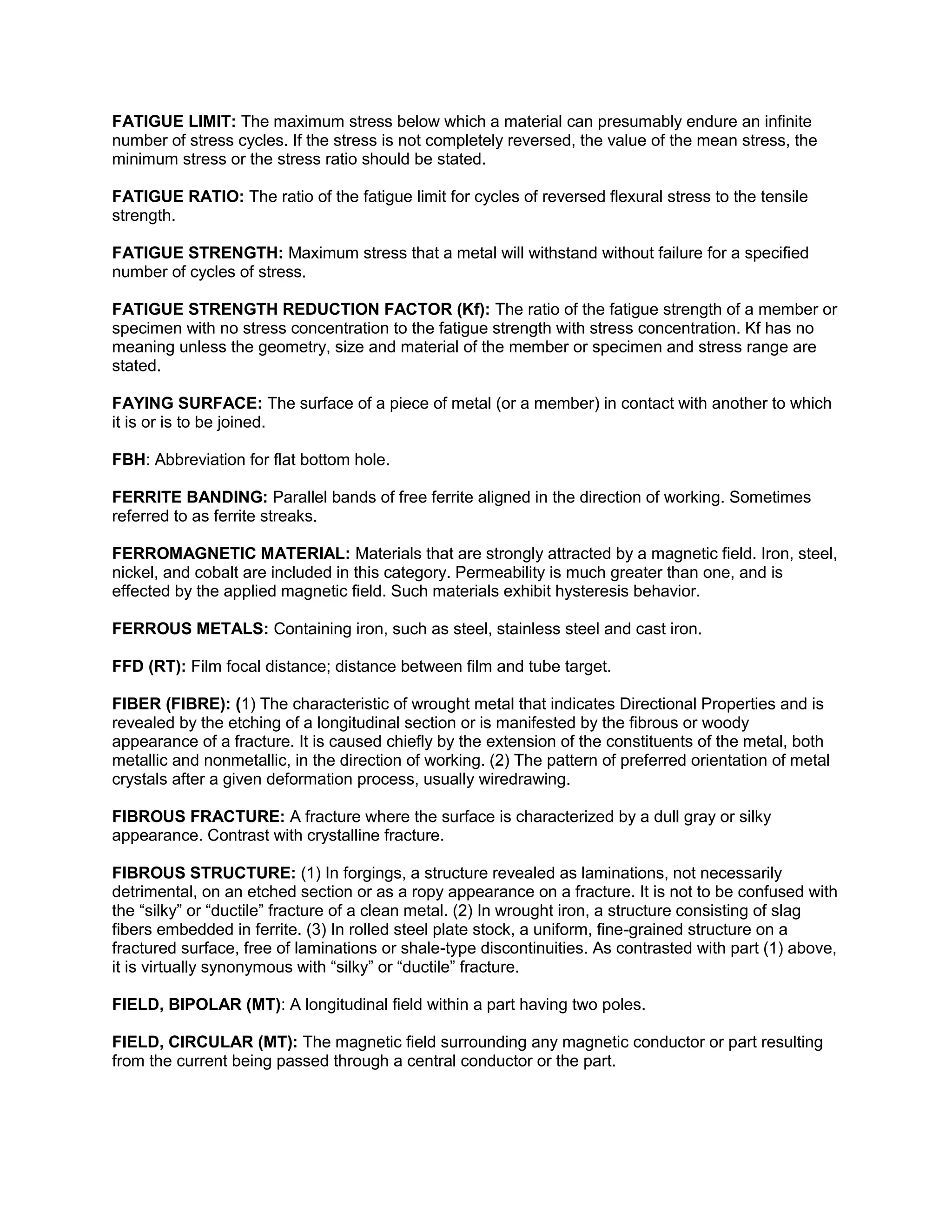 A glossary of nondestructive testing terminology | PDF
