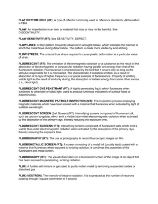 A glossary of nondestructive testing terminology | PDF