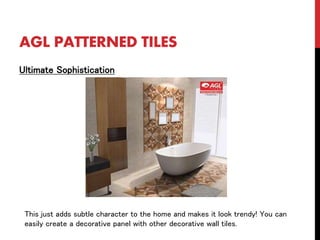 Agl patterned tiles | PPTX