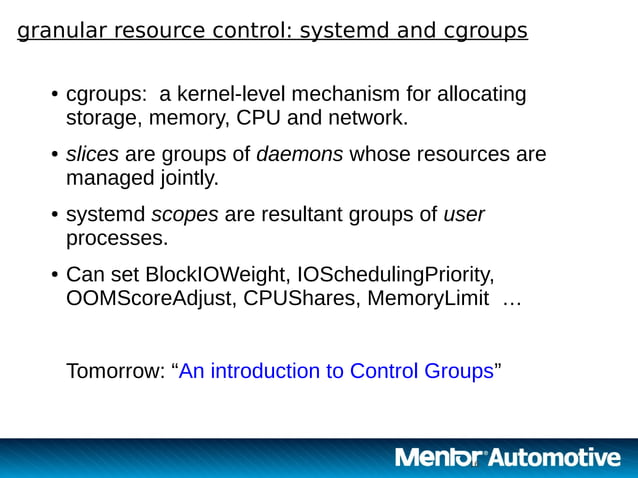Automotive Grade Linux and systemd | PDF | Operating Systems | Computer Software and Applications