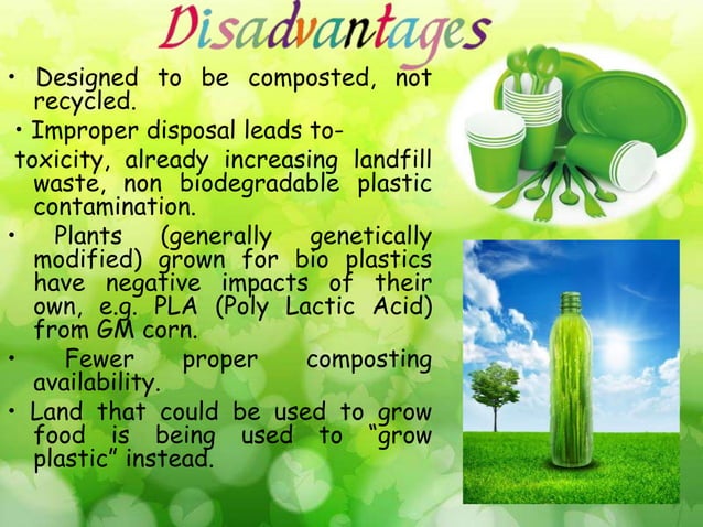 Bioplastics - biodegradable Plastics | PPTX