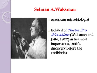 Contributions of Louis Pasteur & Selman A. Waksman in microbiology | PPTX