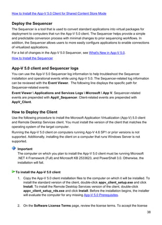 Agm application virtualization_(app-v)_5.0 | PDF