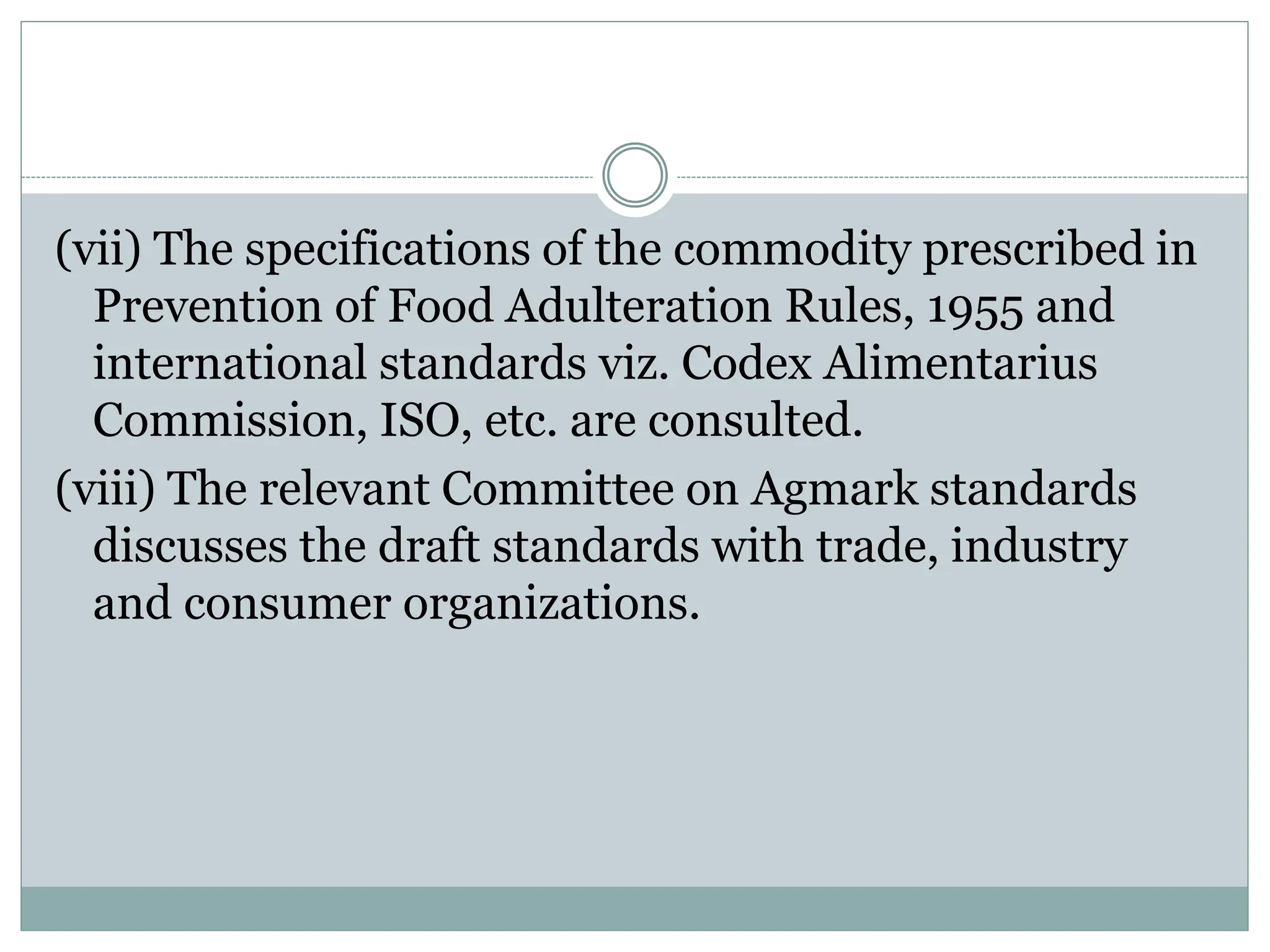 AGMARK-Agricultural Marketing-Indian Food Safety Standards | PDF