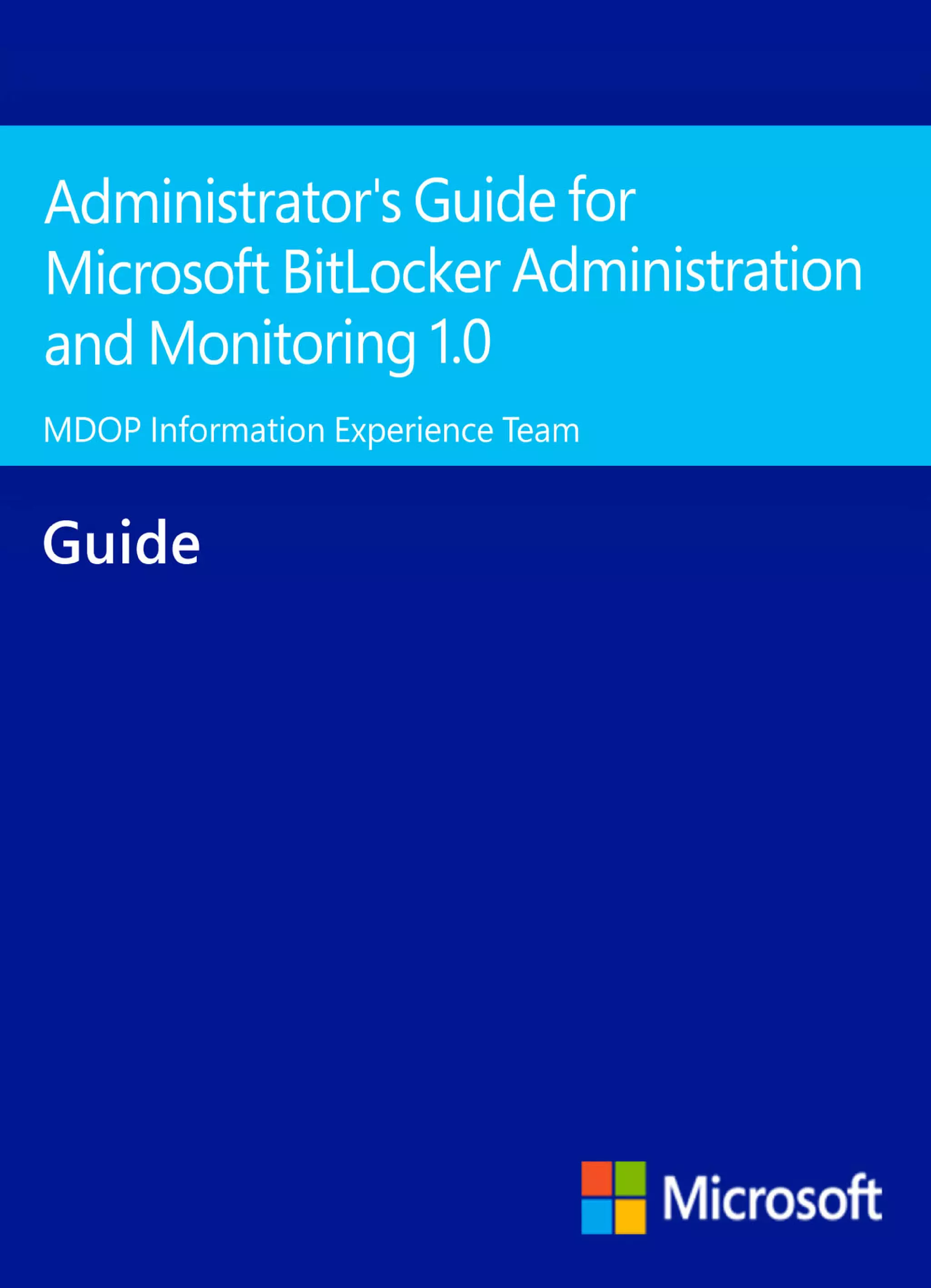 Agm bit locker_administration_and_monitoring_1.0 | PDF | Operating Systems | Computer Software ...
