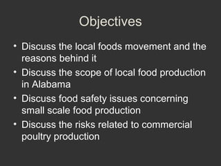 Ag med local foods | PPT