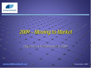 Innovotech Annual General Meeting Presentation 2010 | PDF
